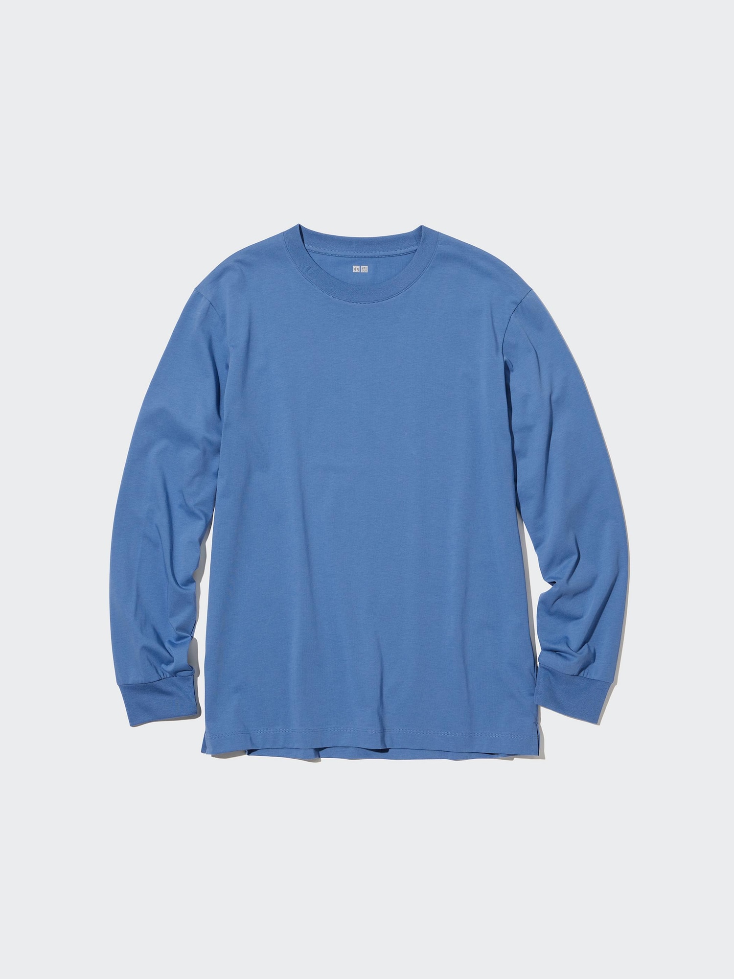 AIRism Cotton UV Protection Crew Neck Long-Sleeve T-Shirt | UNIQLO US