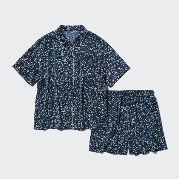 Satin Short-Sleeve Pajamas | UNIQLO US