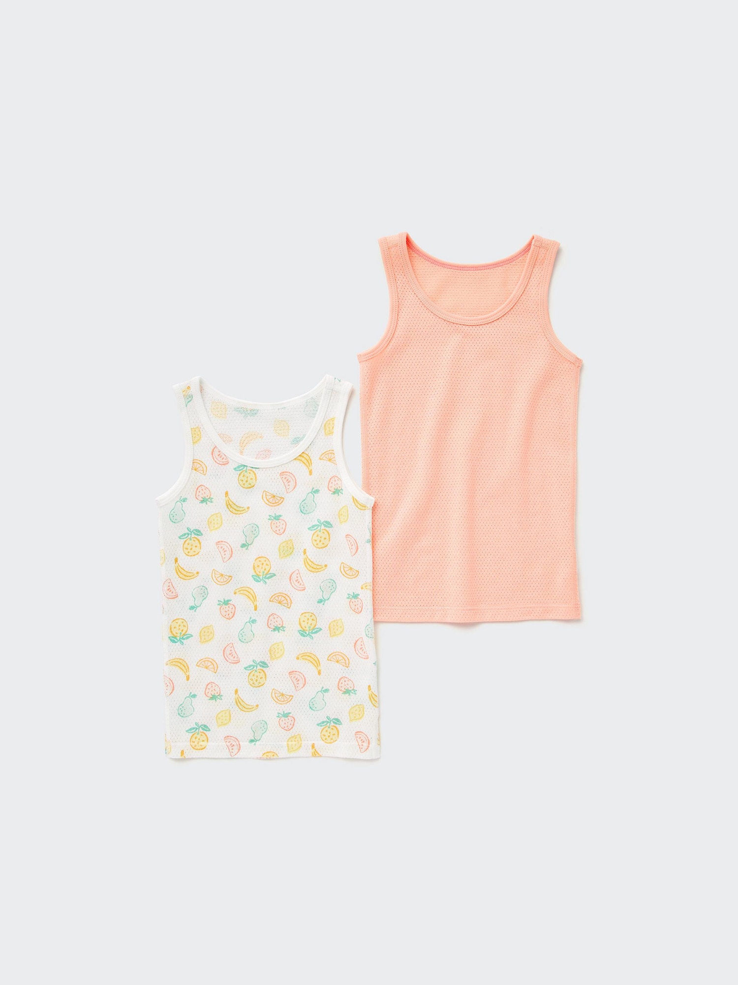 Joy of Print Cotton Mesh Tank Top (Set of 2) | UNIQLO US