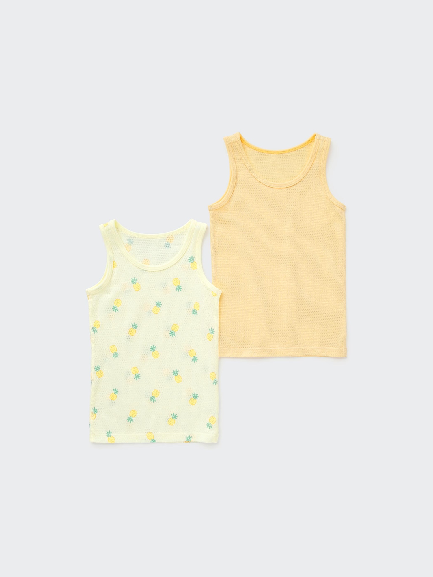 Joy of Print Cotton Mesh Tank Top (Set of 2) | UNIQLO US