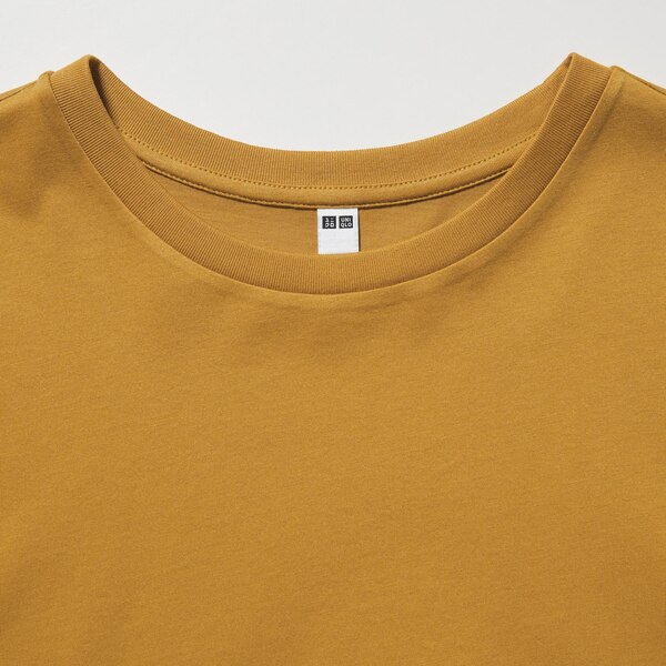 Mercerized Cotton Short-Sleeve Mini Dress | UNIQLO US