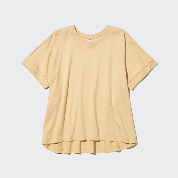 Cotton Oversized Short-Sleeve T-Shirt | UNIQLO US