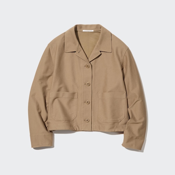 Jersey Relaxed Jacket | UNIQLO US
