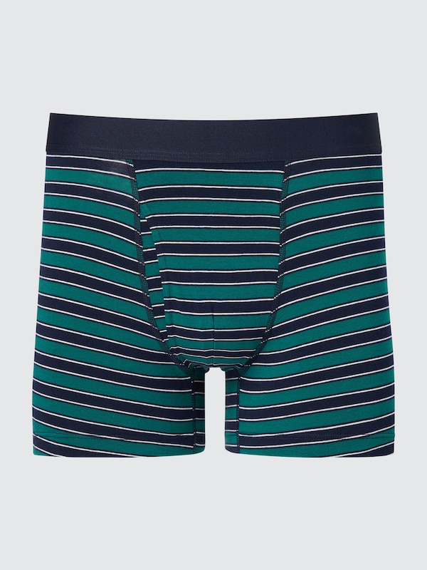 Men's Cotton Striped Boxer Briefs | UNIQLO US