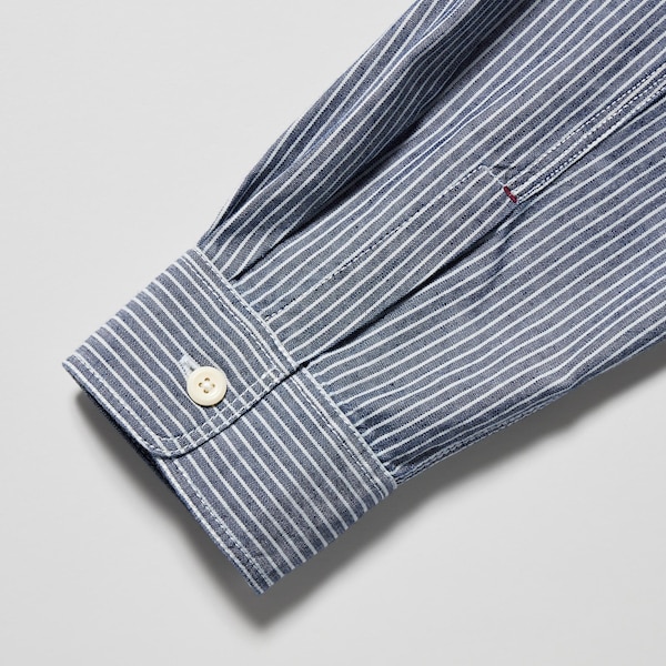 Hickory Work Long-Sleeve Shirt | UNIQLO US