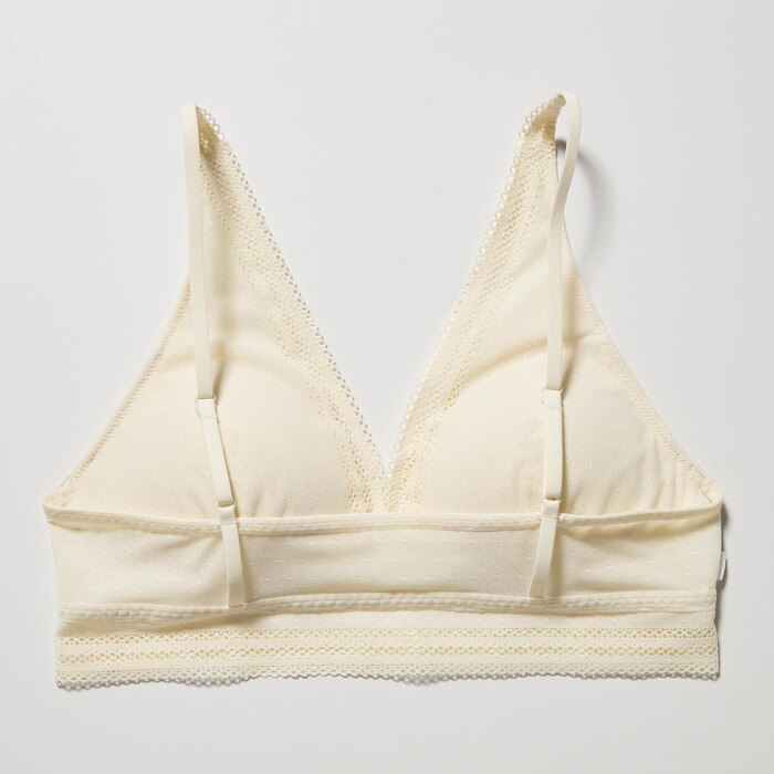 Wireless Bra (Plunging Relax, Lace) | UNIQLO US