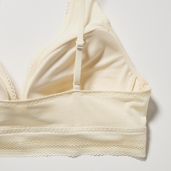 Wireless Bra (Plunging Relax, Lace) | UNIQLO US