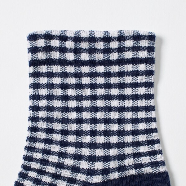 Crew Checked Socks (3 Pairs) | UNIQLO US