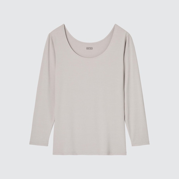 HEATTECH Scoop Neck Long-Sleeve T-Shirt | UNIQLO US