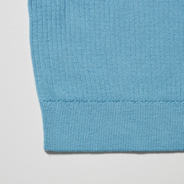 Mock Neck Sleeveless Cropped Sweater | UNIQLO US