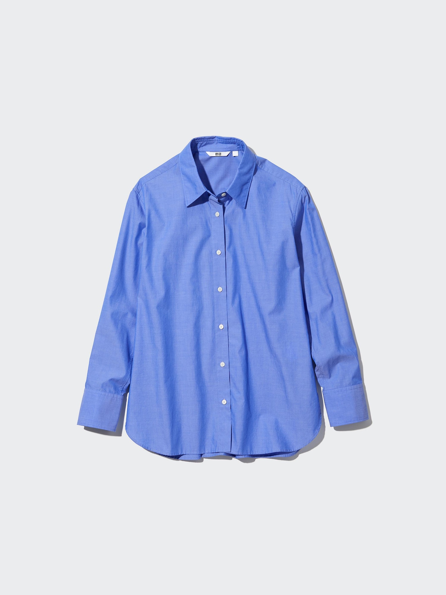 Cotton Long-Sleeve Shirt | UNIQLO US