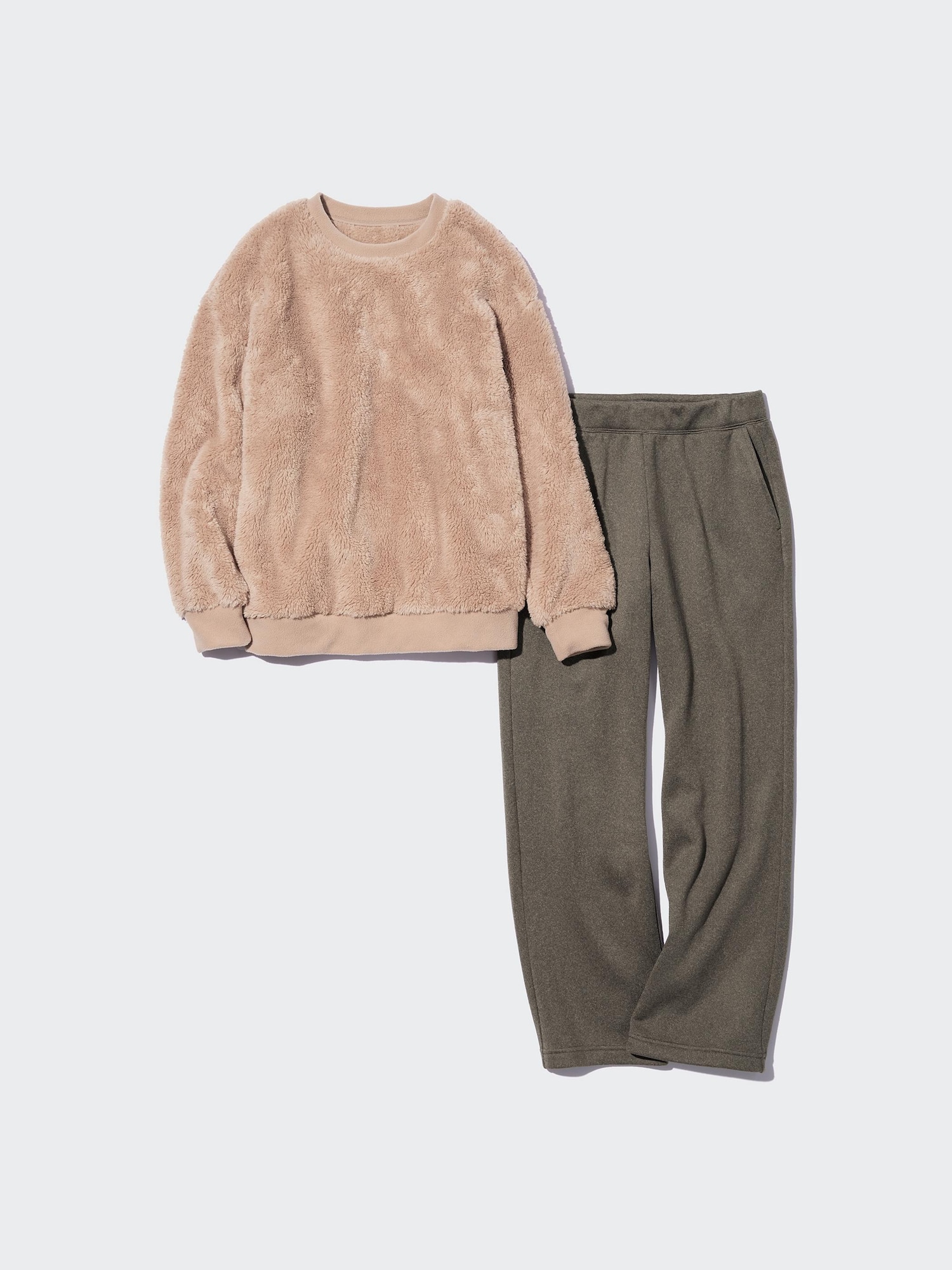 Women's Fluffy Fleece Set (Long Sleeve) | UNIQLO AU
