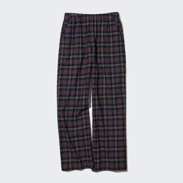 Flannel Checked Pants | UNIQLO US