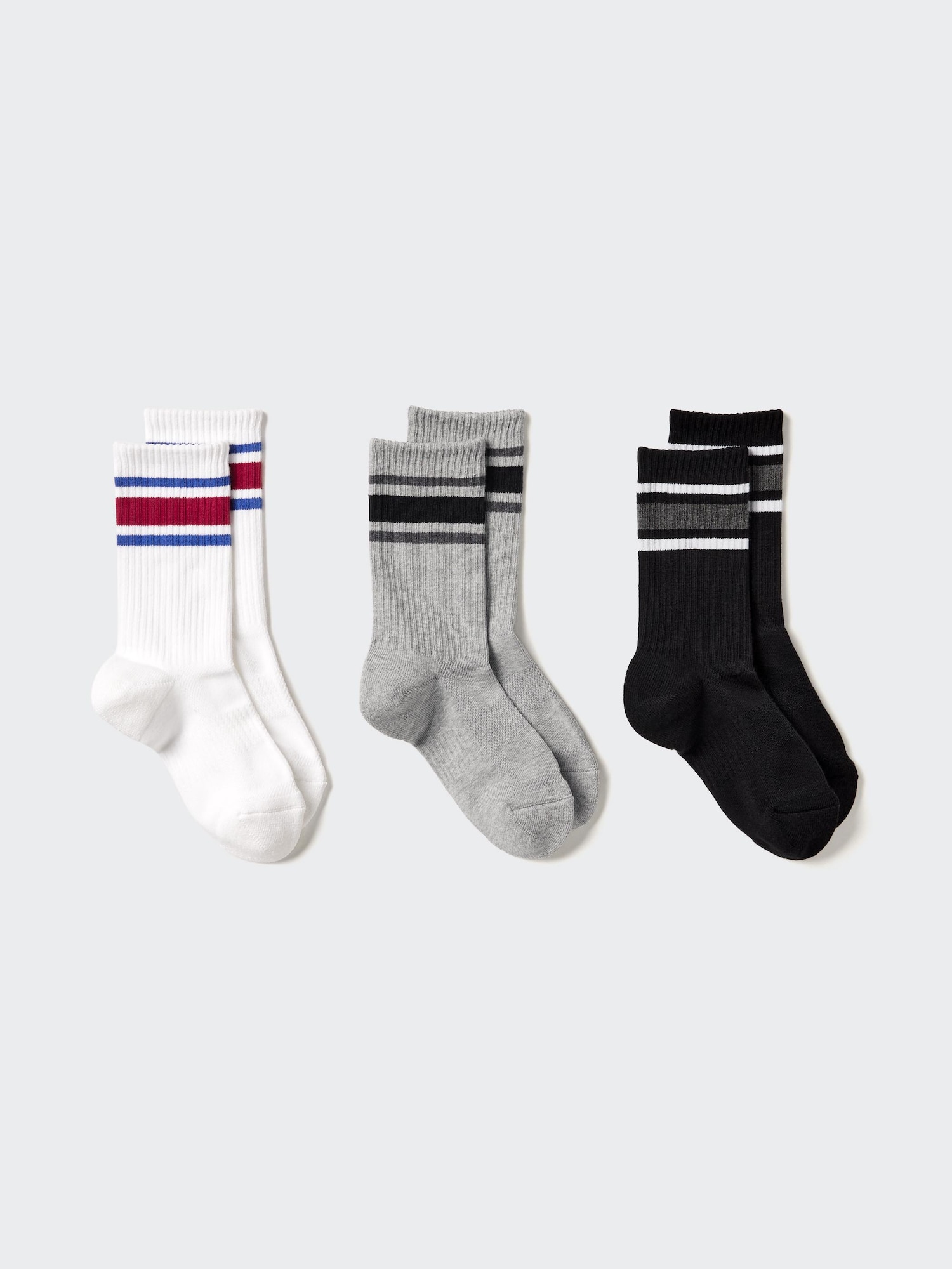 Striped Socks | 3 Pairs | UNIQLO US