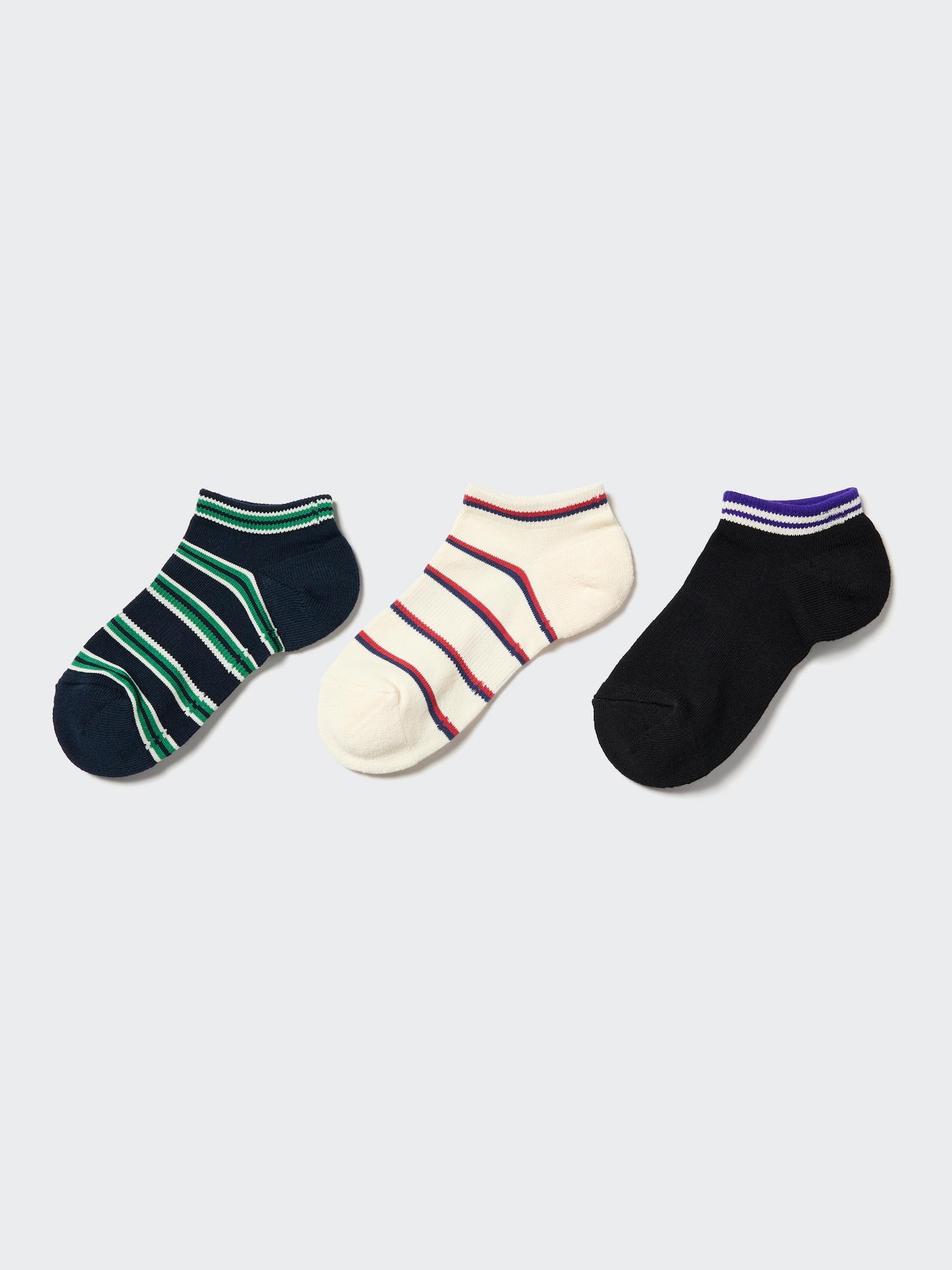 Short Socks 3 Pack | UNIQLO US