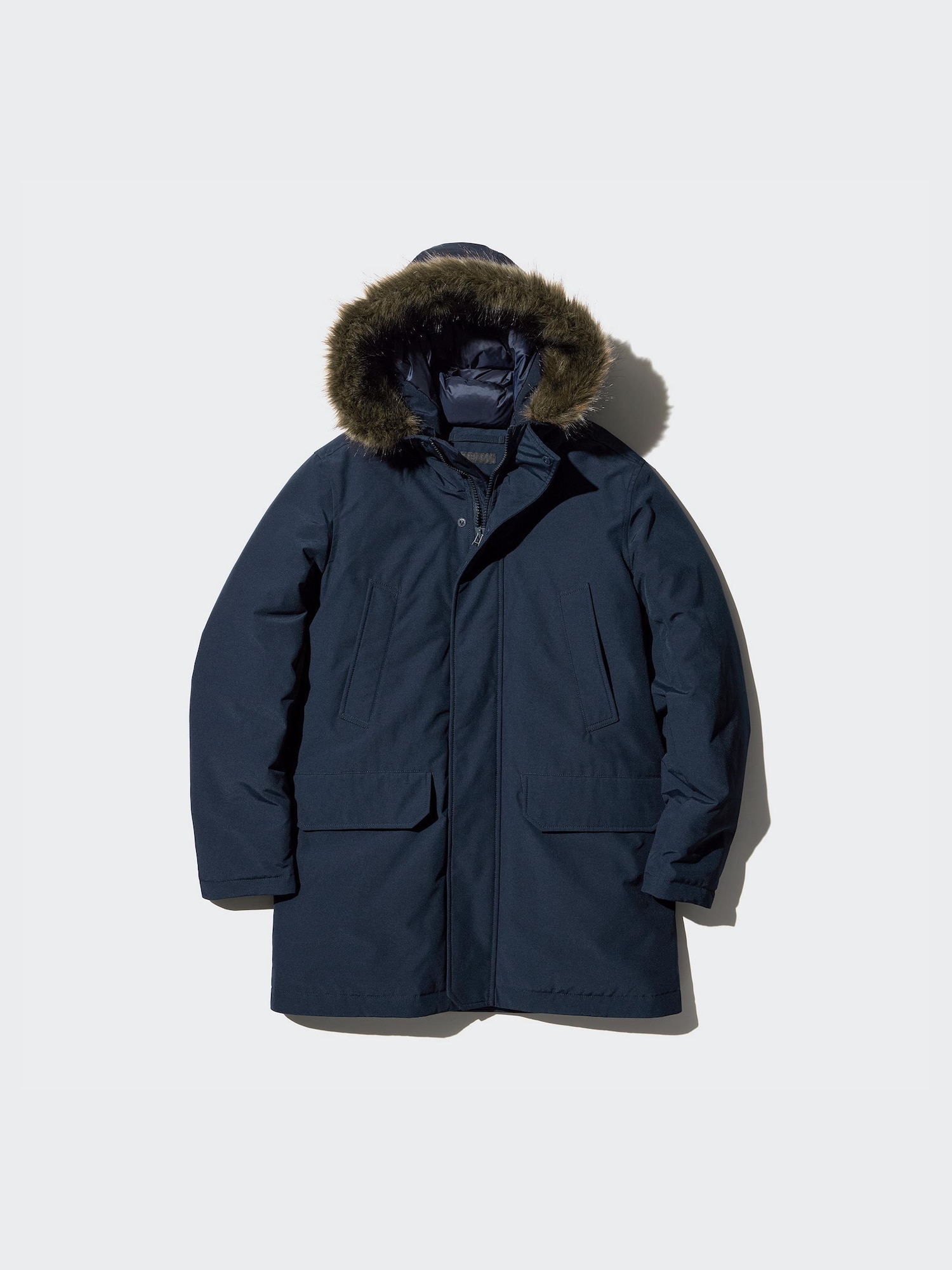 Men's Ultra Warm Hybrid Down Coat | UNIQLO UK