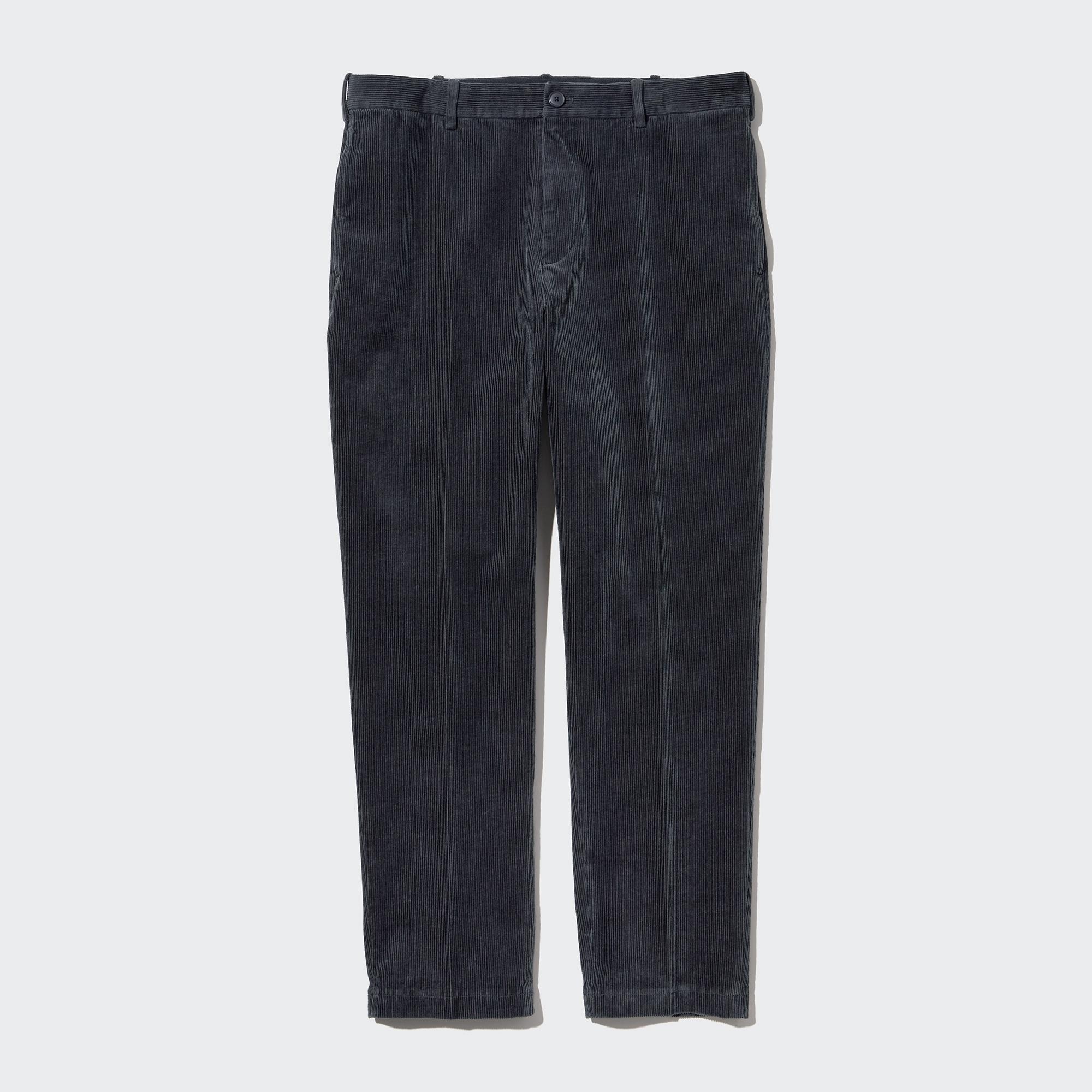 Smart Corduroy Ankle Length Trousers | UNIQLO GB