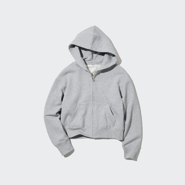 Sweat Full-Zip Long-Sleeve Hoodie | UNIQLO US
