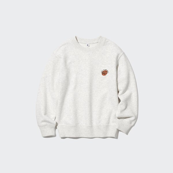 Ultra Stretch Graphic Long-Sleeve Sweatshirt | UNIQLO US
