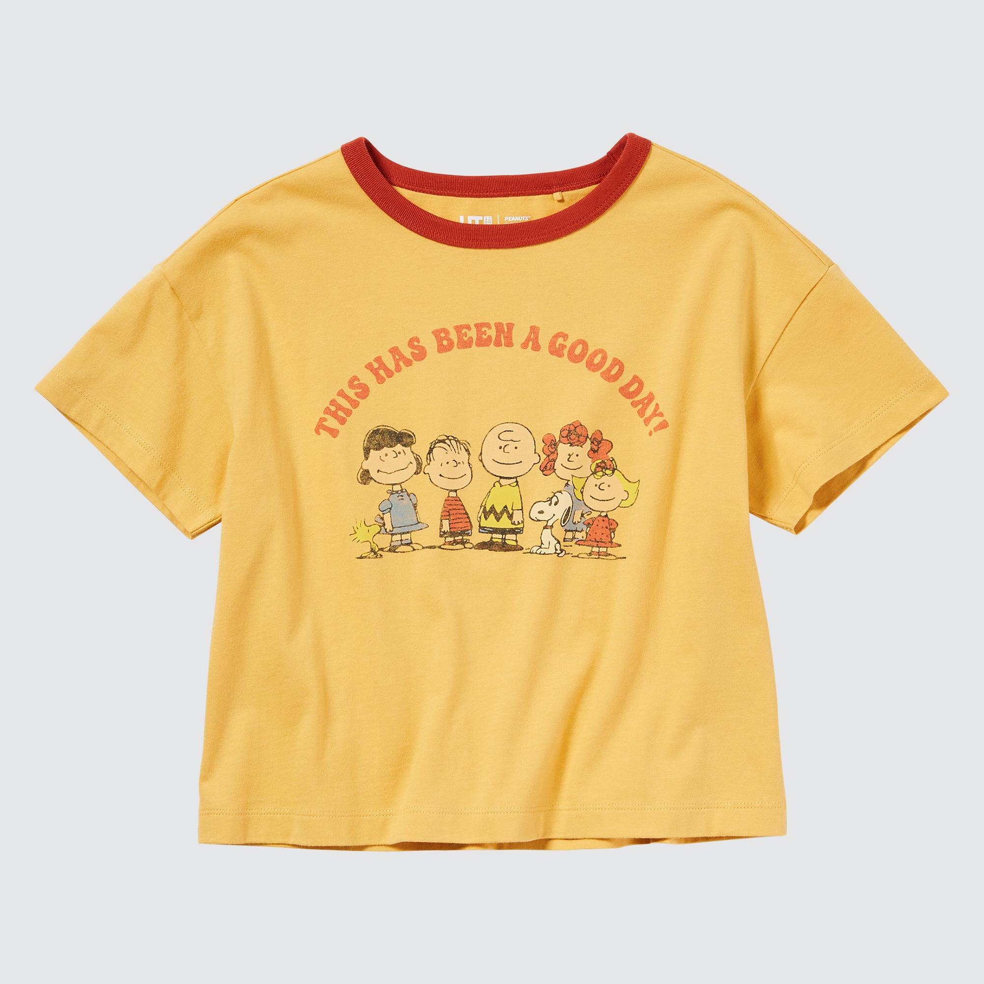 Love Sunshine & Peanuts UT (Cropped Short-Sleeve Graphic T-Shirt ...