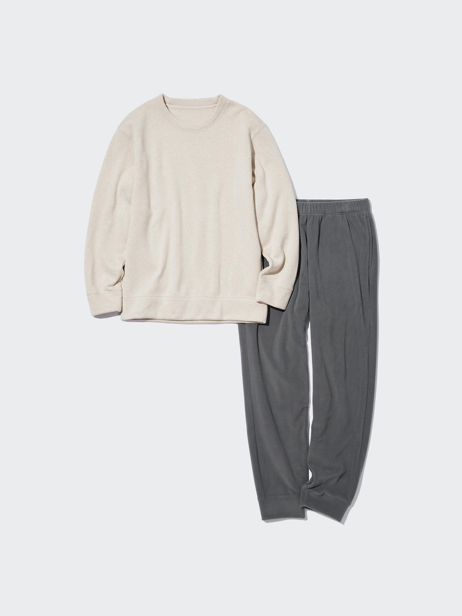 Men's Knitted Fleece Set (Long Sleeve) | UNIQLO AU