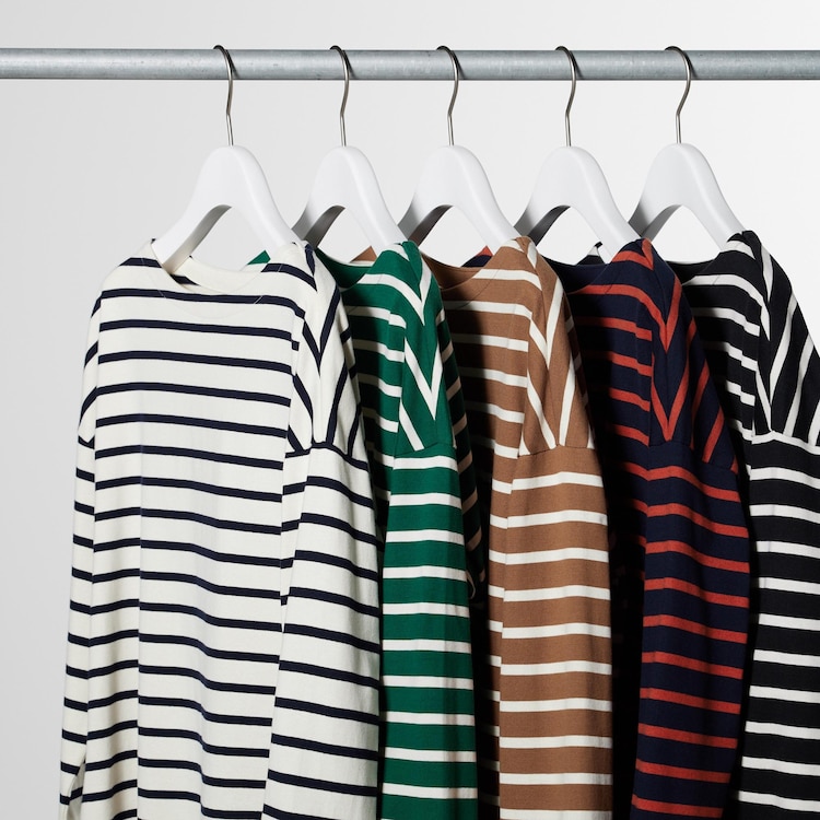 Striped Long-Sleeve T-Shirt | UNIQLO US