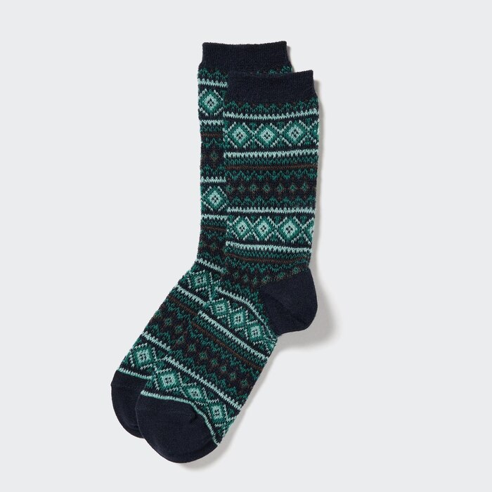 HEATTECH Fair Isle Socks | UNIQLO US