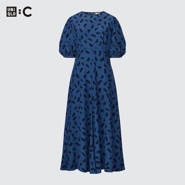 Balloon Sleeve Short-Sleeve Dress | UNIQLO US