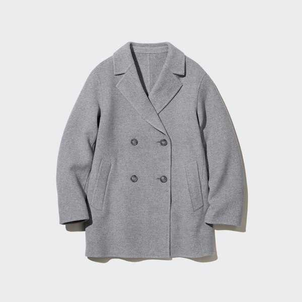 Double Face Short Coat | UNIQLO US