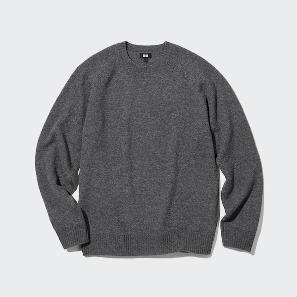 Premium Lambswool Crew Neck Sweater | UNIQLO US