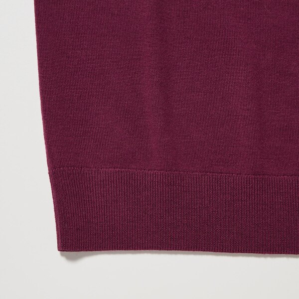 Extra Fine Merino V-Neck Long-Sleeve Sweater | UNIQLO US