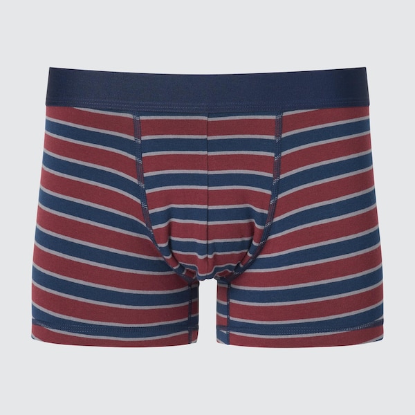 Low-Rise Cotton Striped Boxer Briefs | UNIQLO US