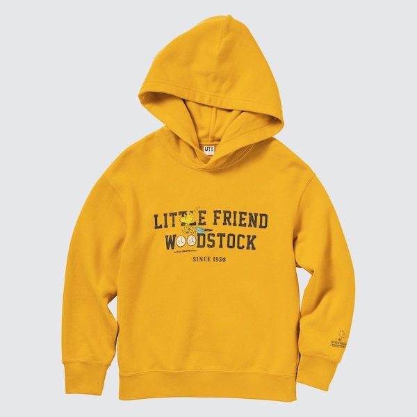 PEANUTS Charlie Brown's Baseball Team Long-Sleeve Hoodie | UNIQLO US