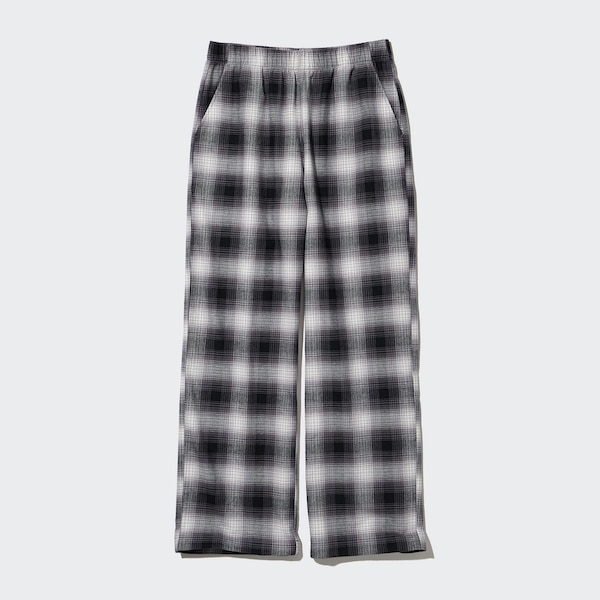 Flannel Checked Pants | UNIQLO US
