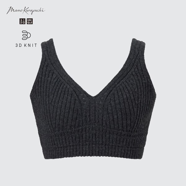 3D Knit Ribbed Bra | UNIQLO US