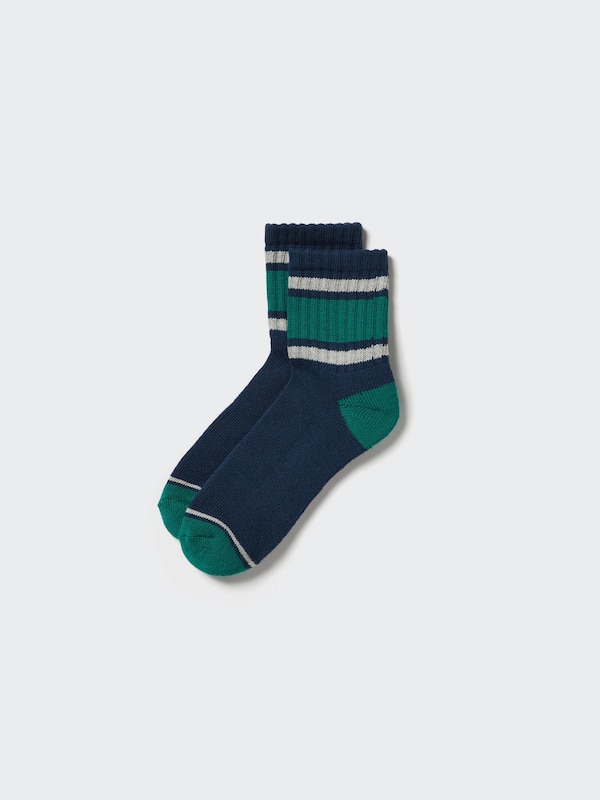 Men's Pattern Lined Half Socks | UNIQLO US