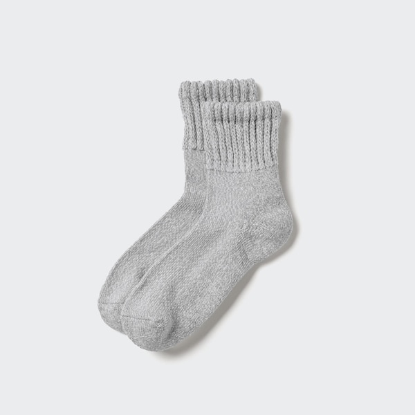 HEATTECH Soft Pile Heather Socks | UNIQLO US