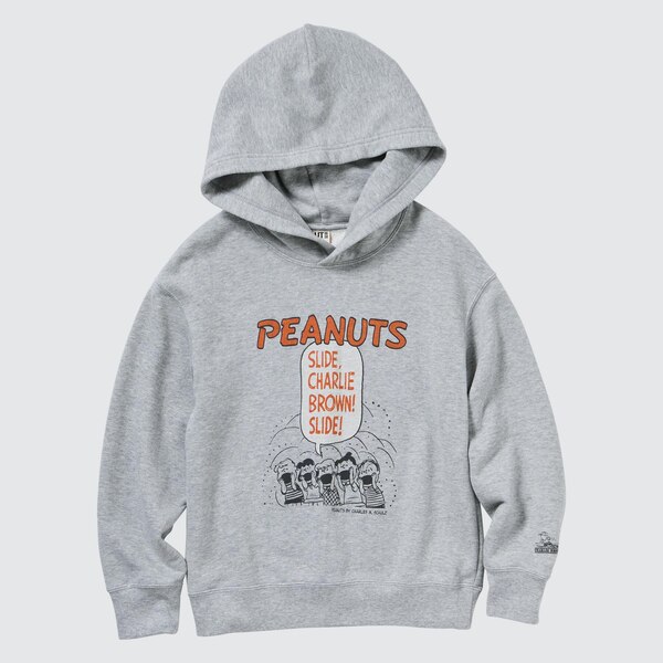 PEANUTS Charlie Brown's Baseball Team Long-Sleeve Hoodie | UNIQLO US