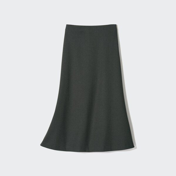 Brushed Jersey Flared Skirt Uniqlo Us