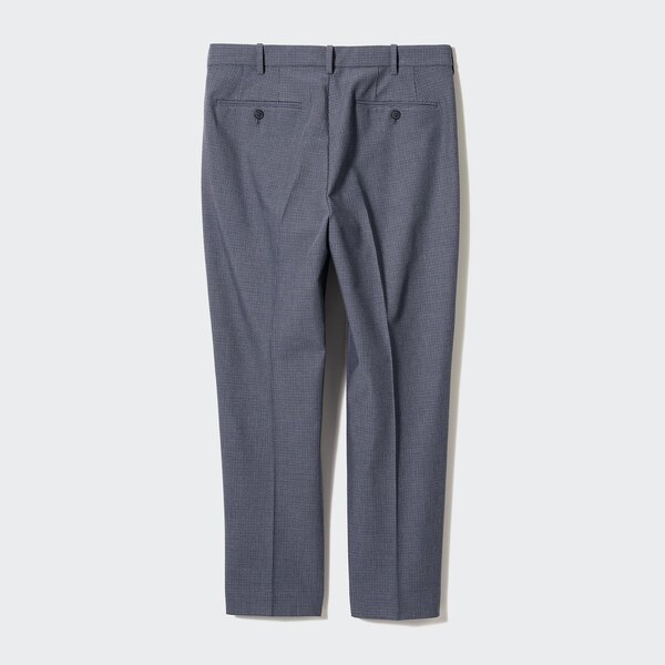 Smart Ankle Pants (2-Way Stretch, Wool-Like, Checked) | UNIQLO US