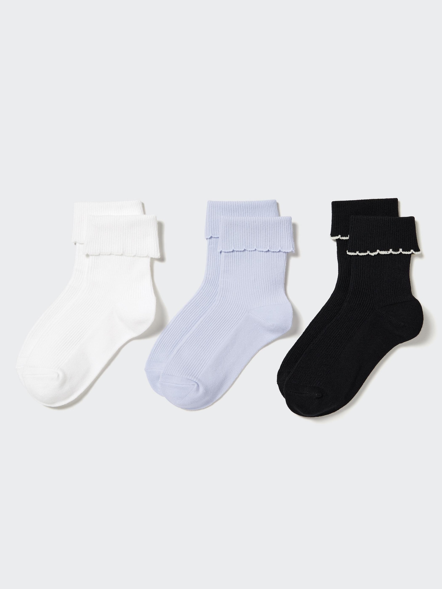 Regular Socks | 3 Pairs | UNIQLO US