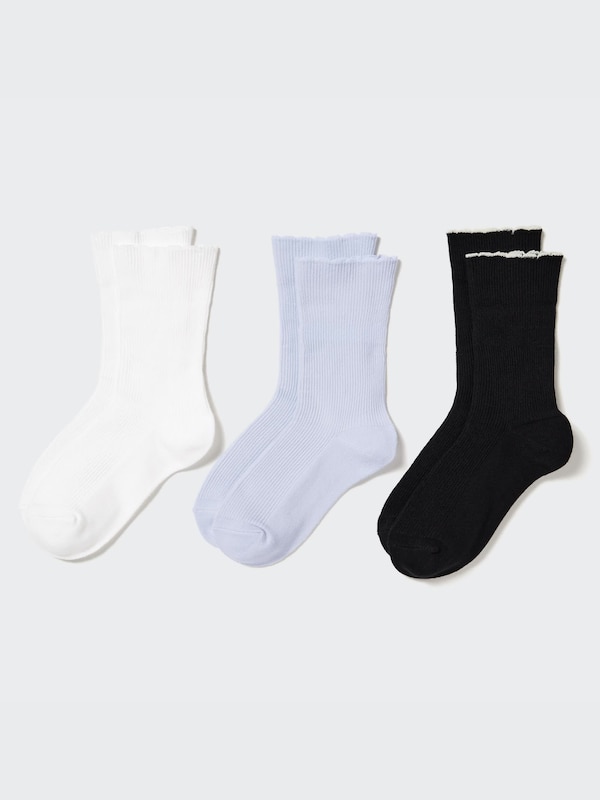 Regular Socks | 3 Pairs | UNIQLO US