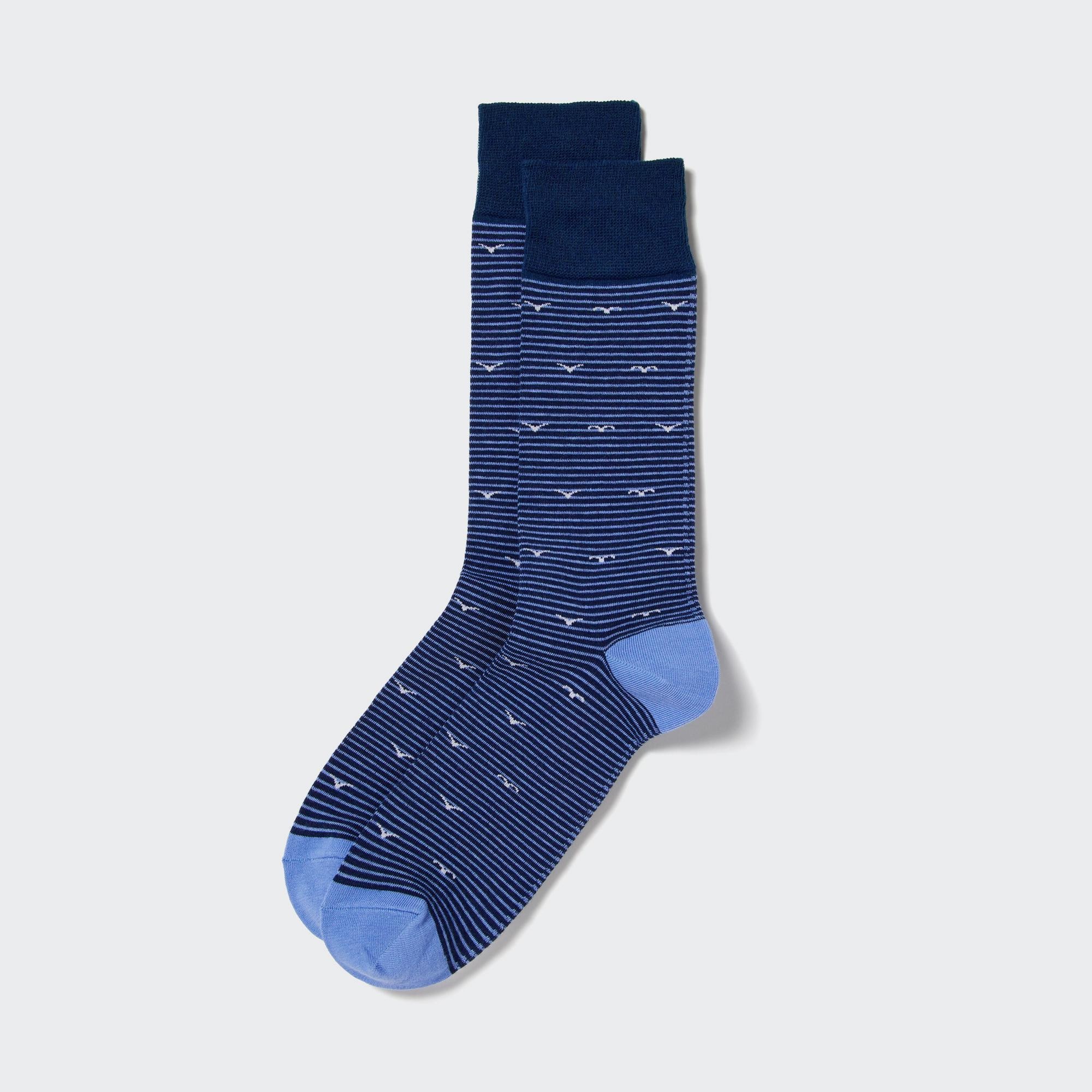 Motif Striped Socks | UNIQLO US