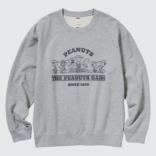 PEANUTS Charlie Brown's Baseball Team Long-Sleeve Sweatshirt | UNIQLO US