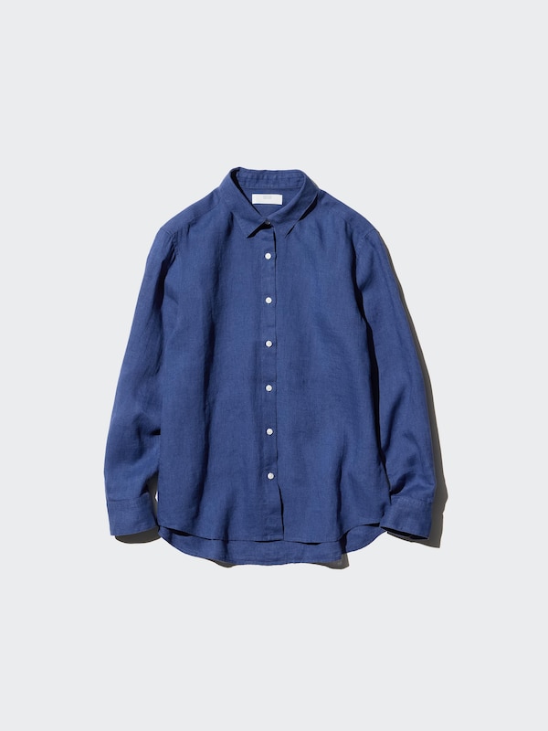 Women's Premium Linen Shirt | UNIQLO US