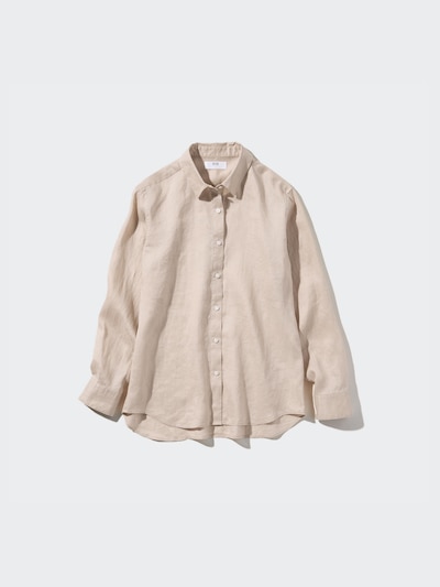 Women's Premium Linen Shirt | UNIQLO US