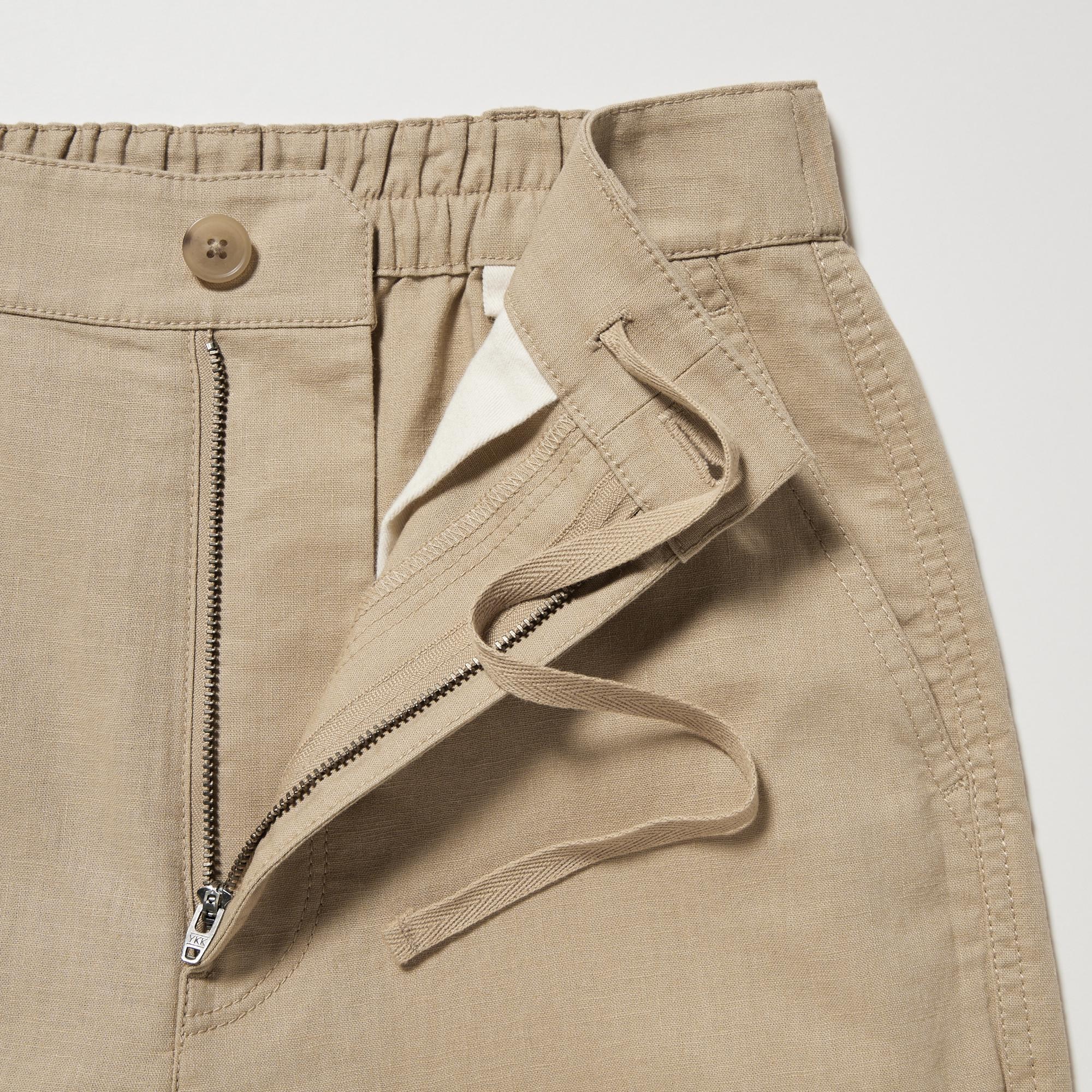 Pantalon Fuselé en Lin et Coton | UNIQLO FR