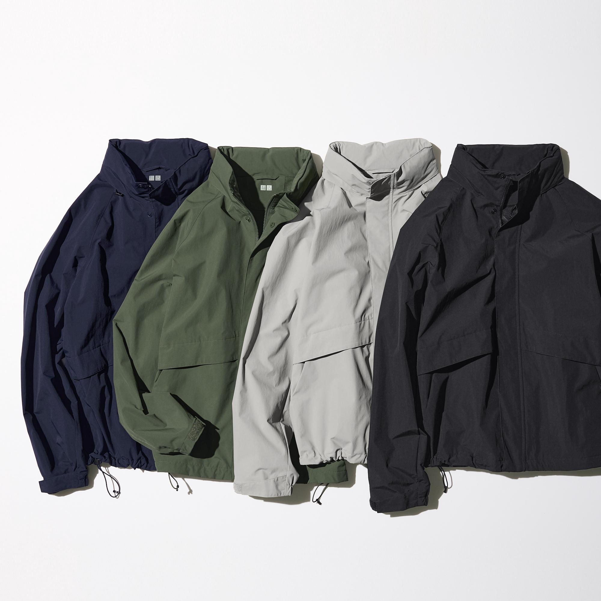 Windproof Stand Collar Blouson Jacket | UNIQLO EU