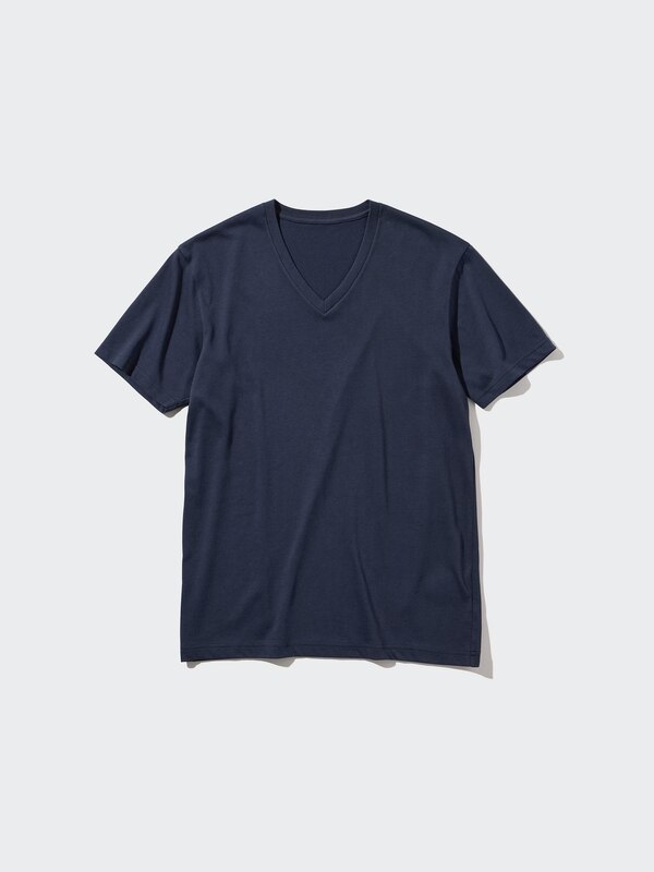 Dry Color T-Shirt | V-Neck | UNIQLO US