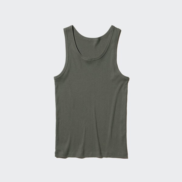 Dry Color Ribbed Tank Top | UNIQLO US
